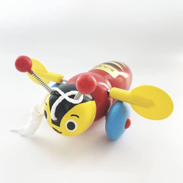 Buzzy Bee Pull Along Toy - Kiwi Shop