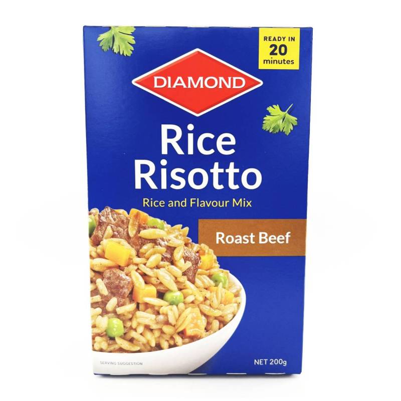 Diamond Rice Risotto Roast Beef 200g - Kiwi Shop