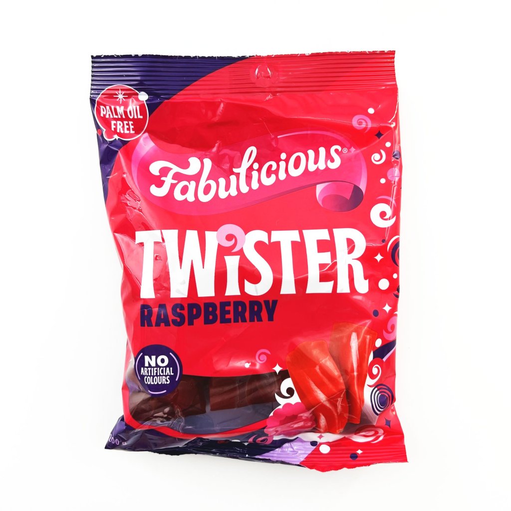 Fabulicious Raspberry Twister 200g - Kiwi Shop