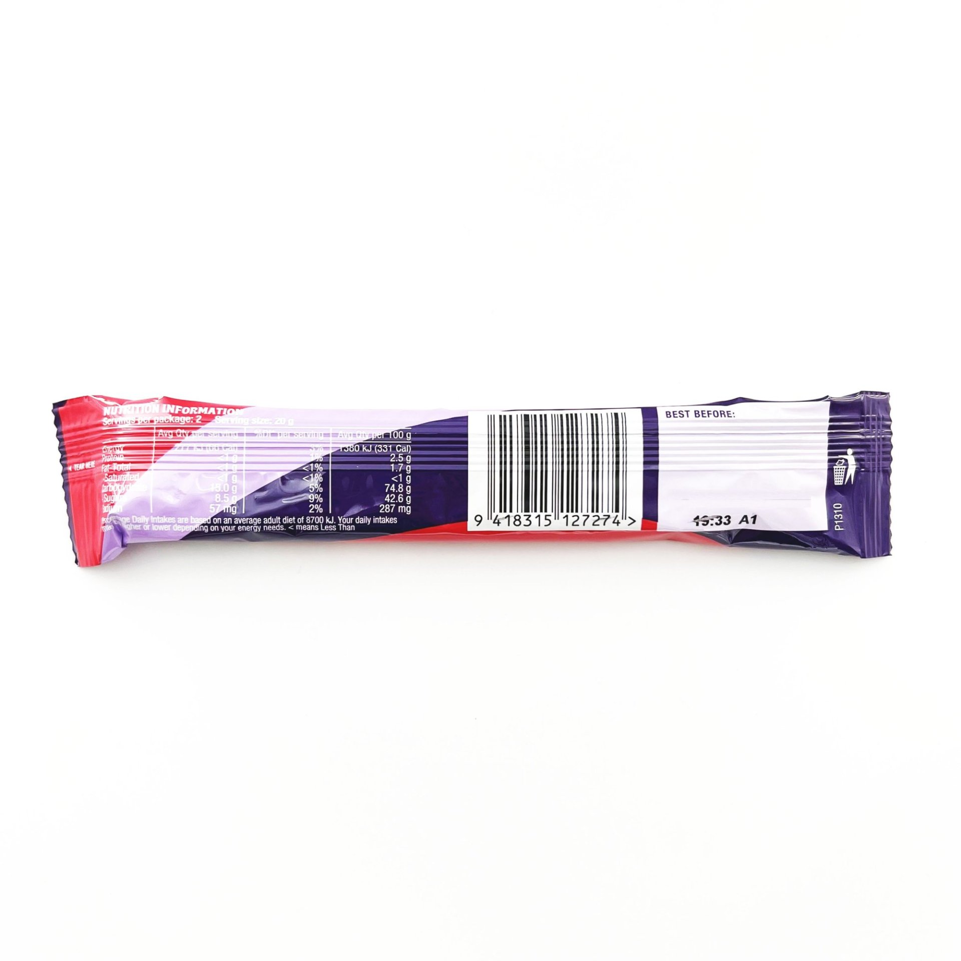 Fabulicious Raspberry Twister 40g - Kiwi Shop