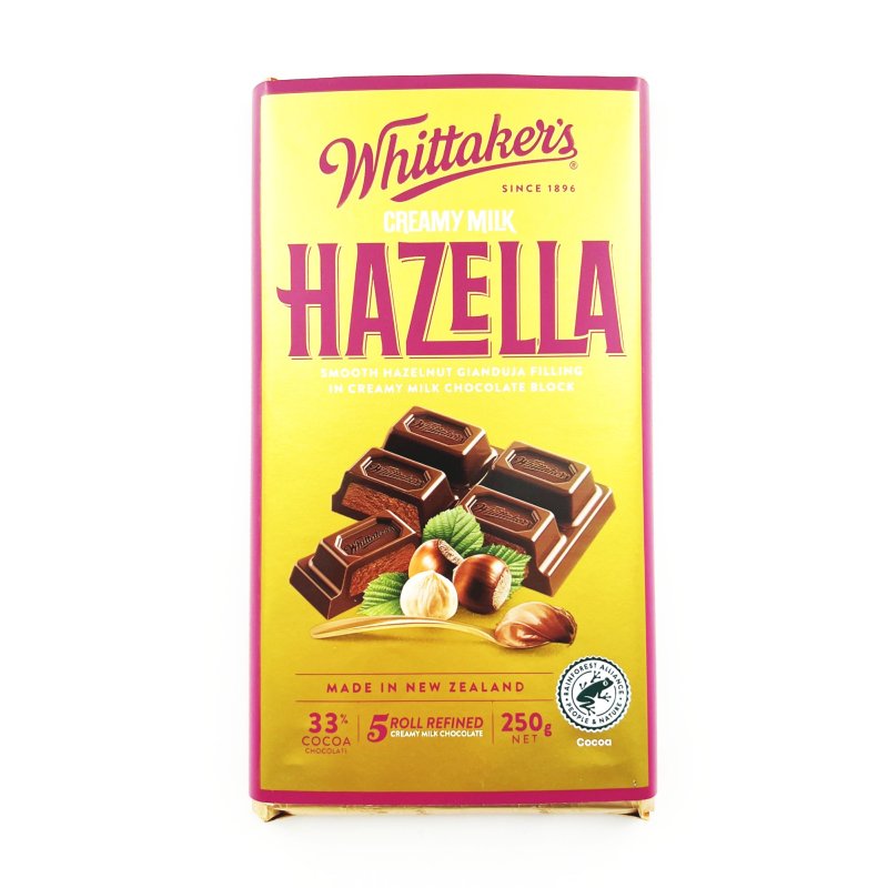 Whittaker's Hazella 250g - Kiwi Shop
