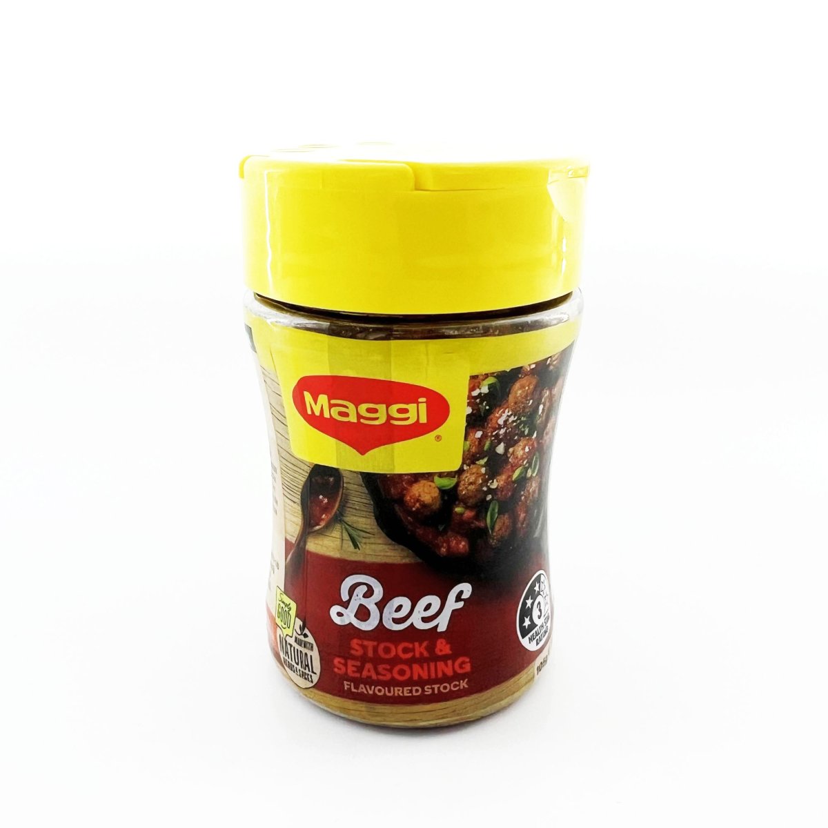 Maggi Beef Stock and Seasoning Flavoured Stock 105g - Kiwi Shop